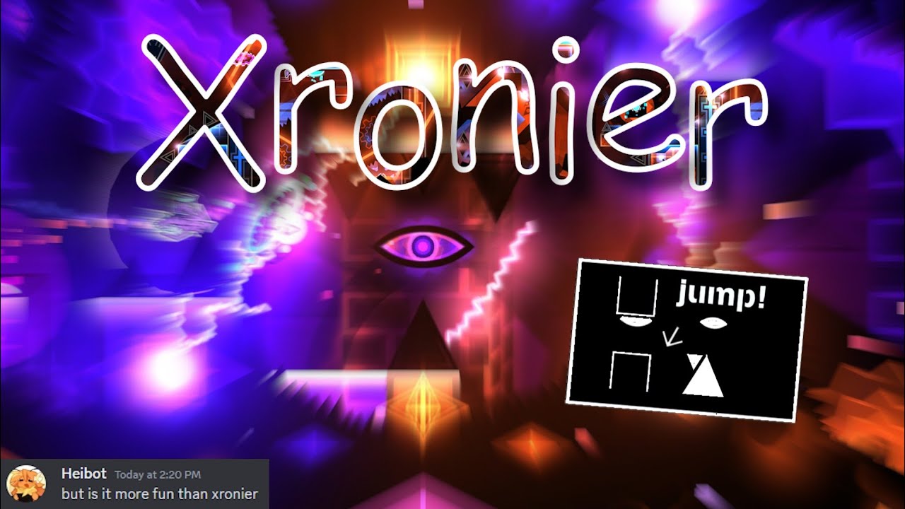 'Xronier' 100% (Relentless Extreme Demon) by JinoBeats | Geometry Dash ...