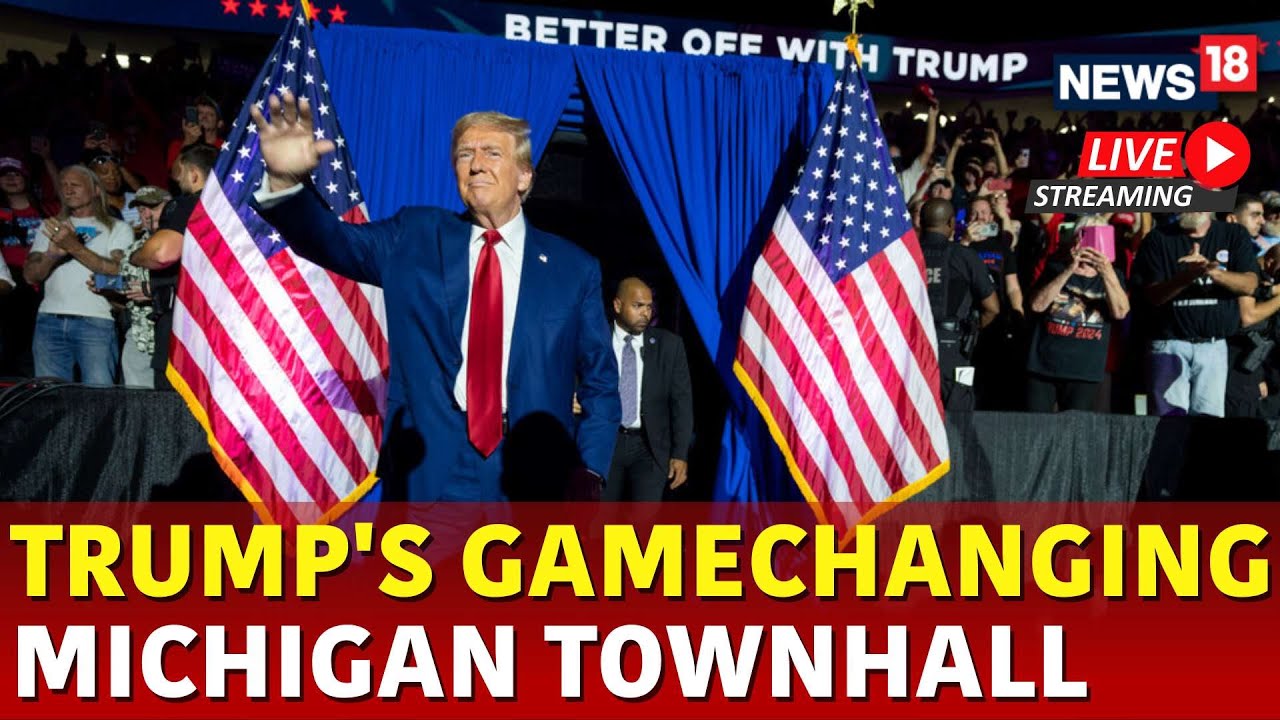 Trump Live | Trump Rally In Michigan Live | Trump Speech Live | Trump ...