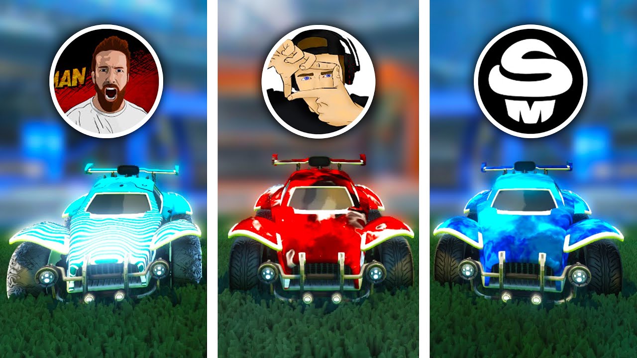 I Asked FAMOUS Rocket League YOUTUBERS What Their FAVOURITE DECALS Are ...