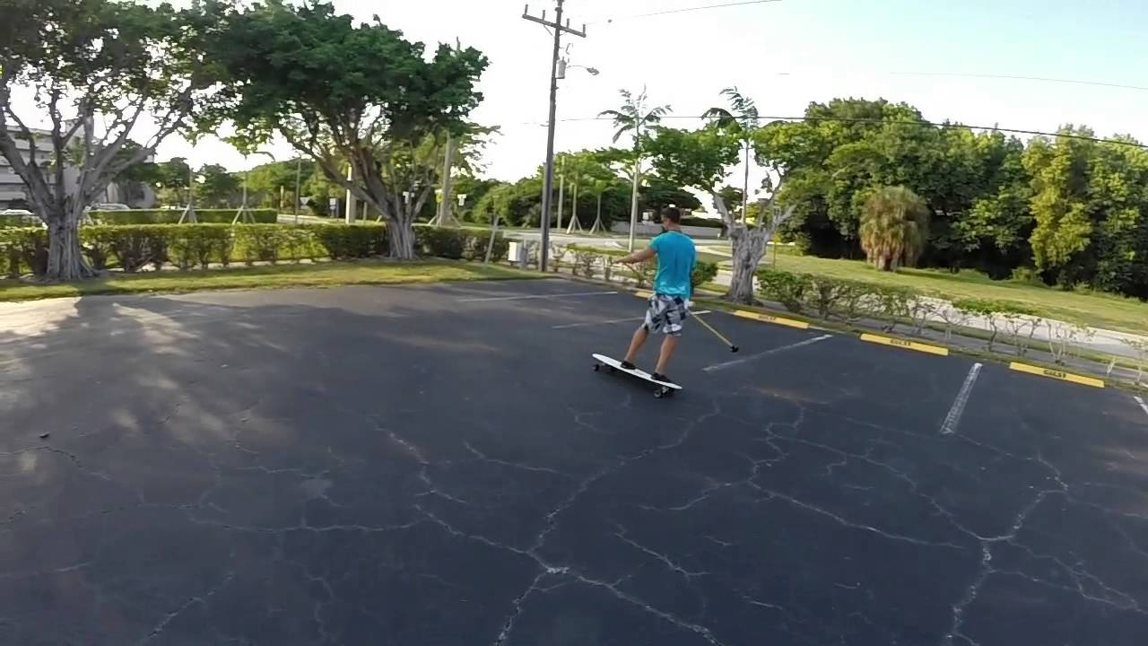 Meyer Land Paddle Board Parking Lot 1 - YouTube