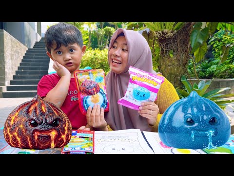 AZAM MAKAN JELLY TELUR SQUISHY DUMPLING 😱 DAN MARSHMALLOW