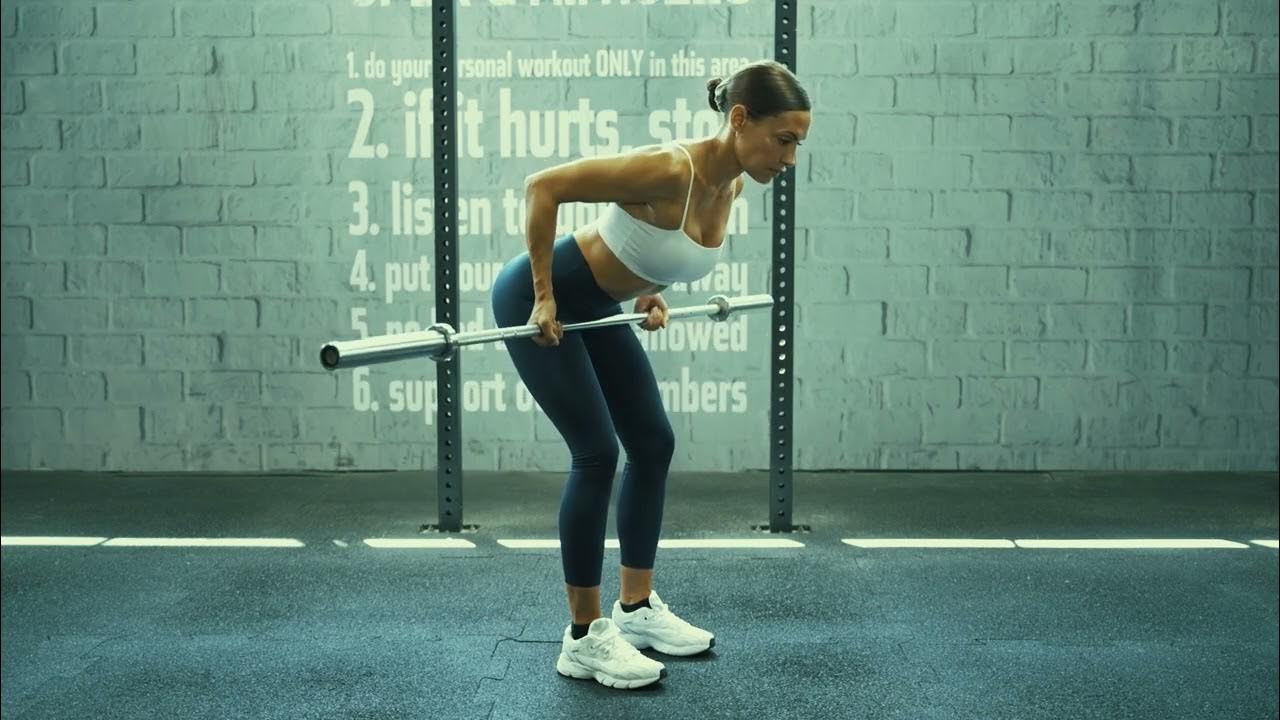 Barbell Bent Over Row, supinated grip (Back) - YouTube
