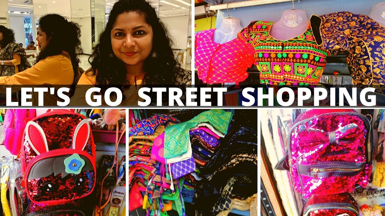 Bangalore Street Shopping | Readymade Blouse | Exploring Thippasandra ...
