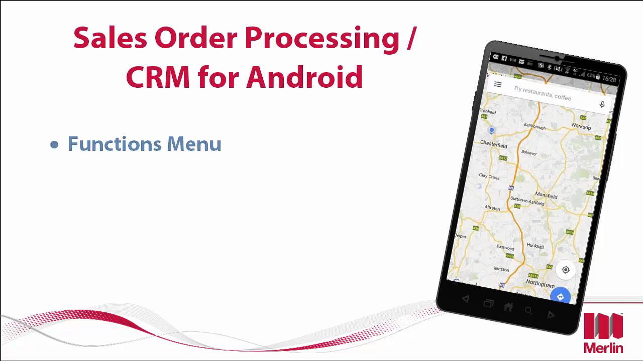 Merlin Sales Order Processing & CRM for Android - YouTube