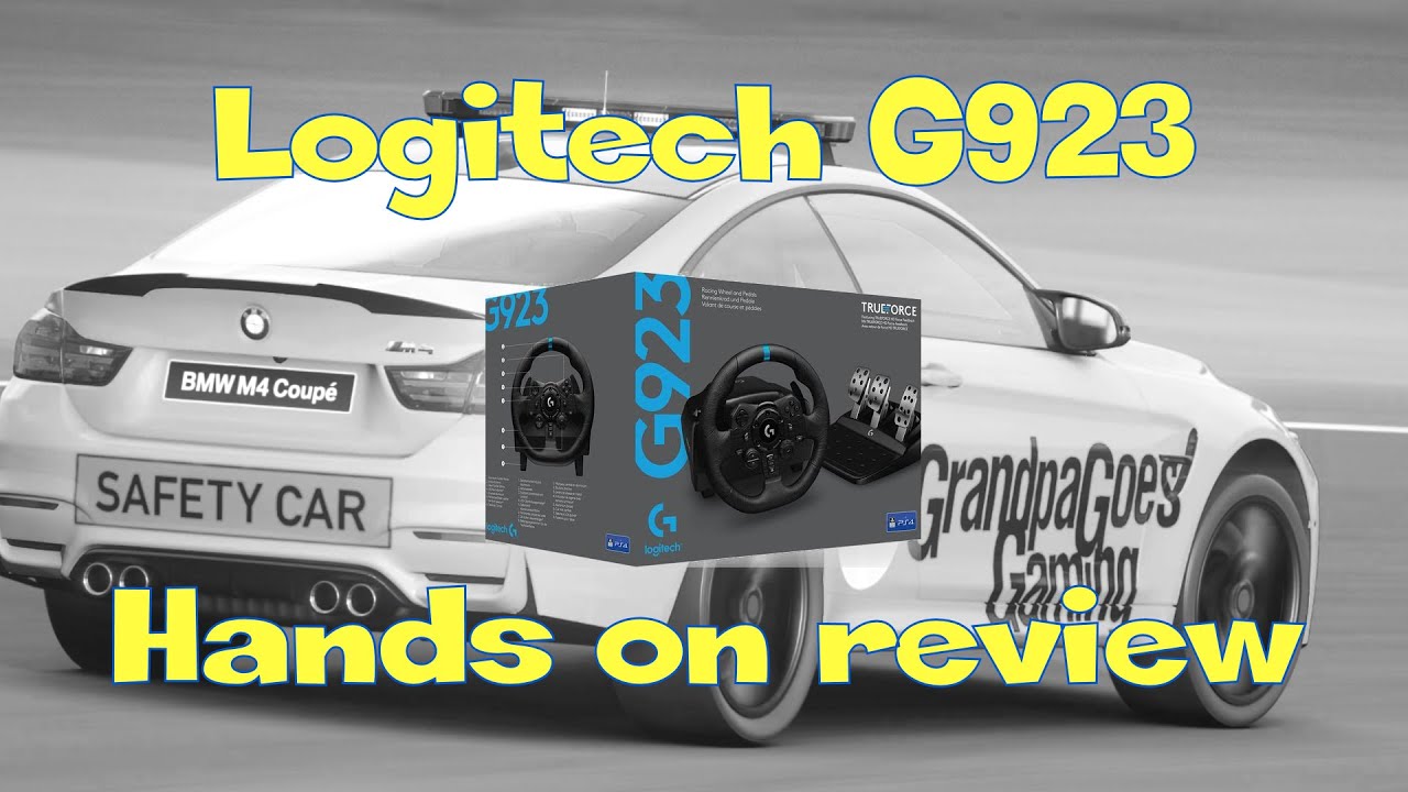 Logitech G923 | Comparison to G29 | What is Trueforce | Grandpa's Hands ...