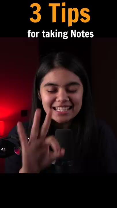 3 Tips for taking Notes - YouTube