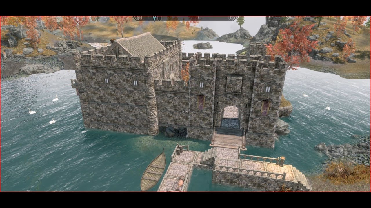 Redwater Castle - Skyrim Special Edition/AE Player Home - YouTube