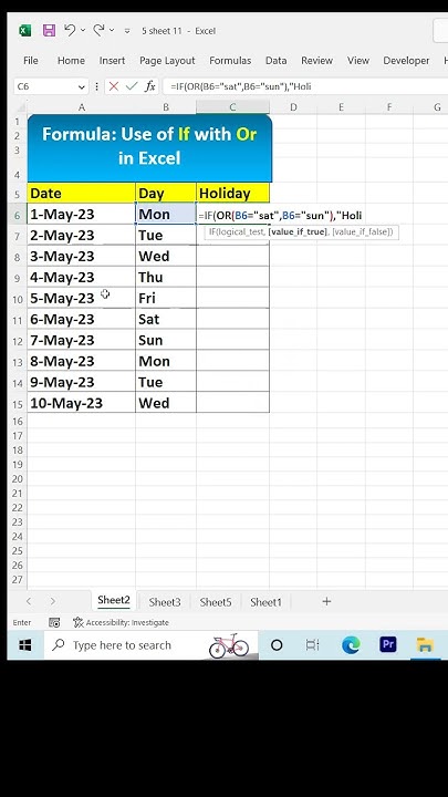 How To Use Nestedif Formula In Excel 🔥exceltutorial Microsoftexcel Excel Exceltips Shorts 6777