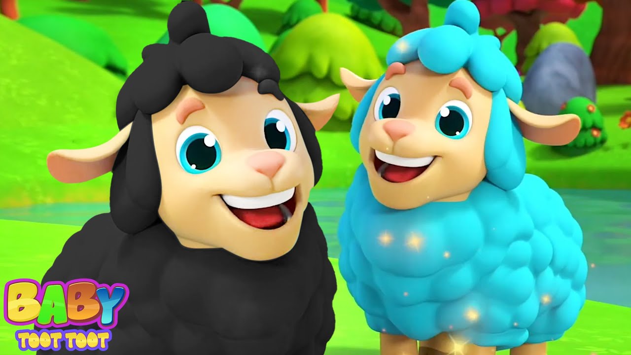 Baa Baa Black Sheep, Animals Songs and Nursery Rhymes for Kids - YouTube