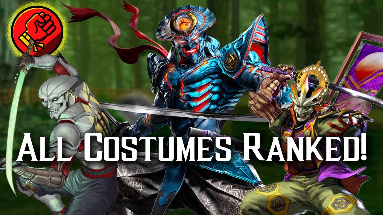 All 35 Yoshimitsu Costumes Ranked! | Tekken & Soul Calibur Ranking ...