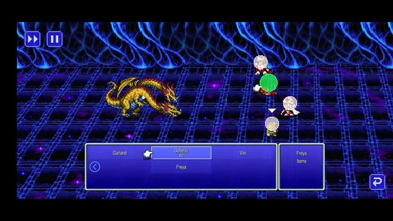 Final Fantasy 3 Pixel Remaster - Fighting the Two-headed Dragon - YouTube