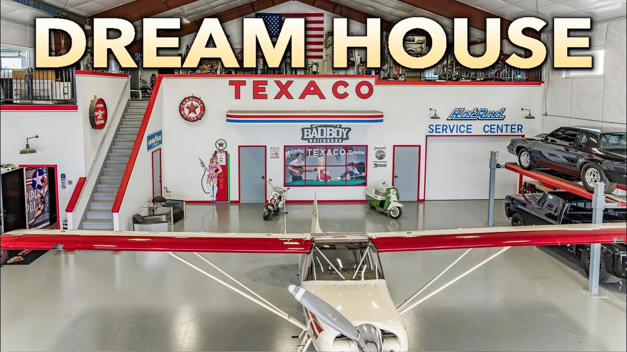 Touring a PILOT'S DREAM HOUSE with Plane Garage! ZillowGoneWild - YouTube