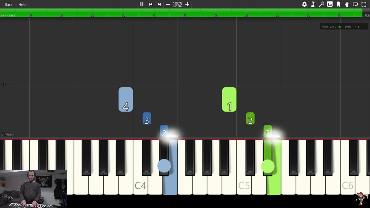 Can I Learn Piano Only Using Synthesia - Day 25 - YouTube