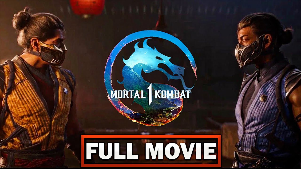 MORTAL KOMBAT 1 - FULL MOVIE - (All story cutscenes & Cinematics) MK12 ...