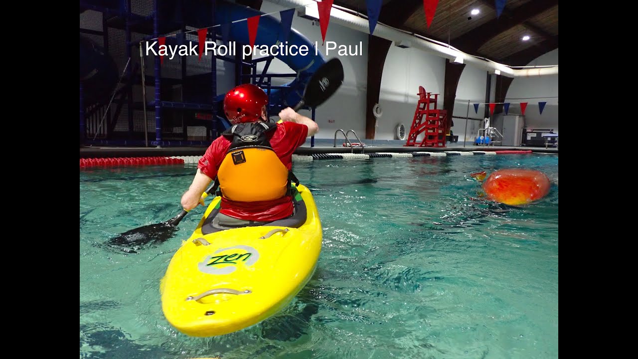 Kayak Roll practice | Paul - YouTube