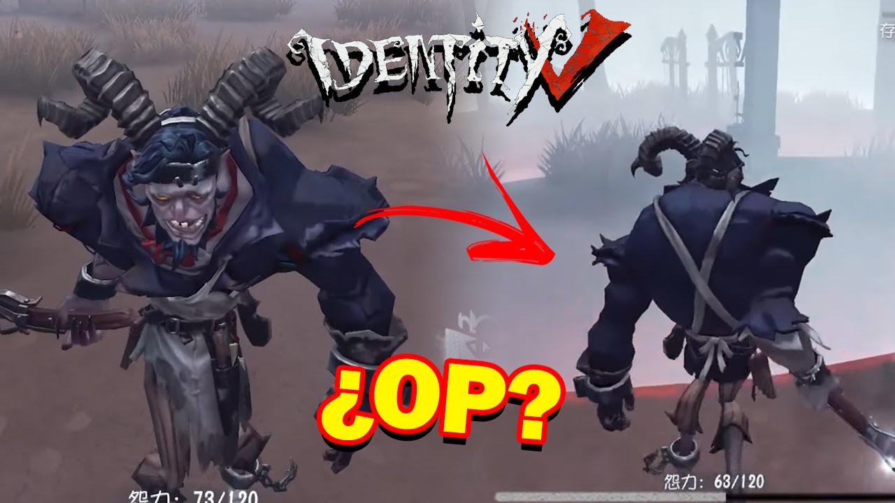 GAMEPLAY del GOATMAN(HOMBRE CABRA) ¿Fuerte o Débil? | IDENTITY V - YouTube