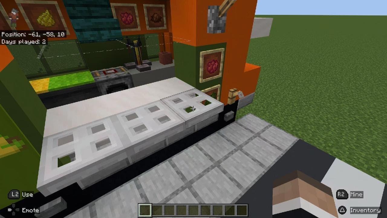Building a taco truck + other stands! Minecraft creative city part 18 ...
