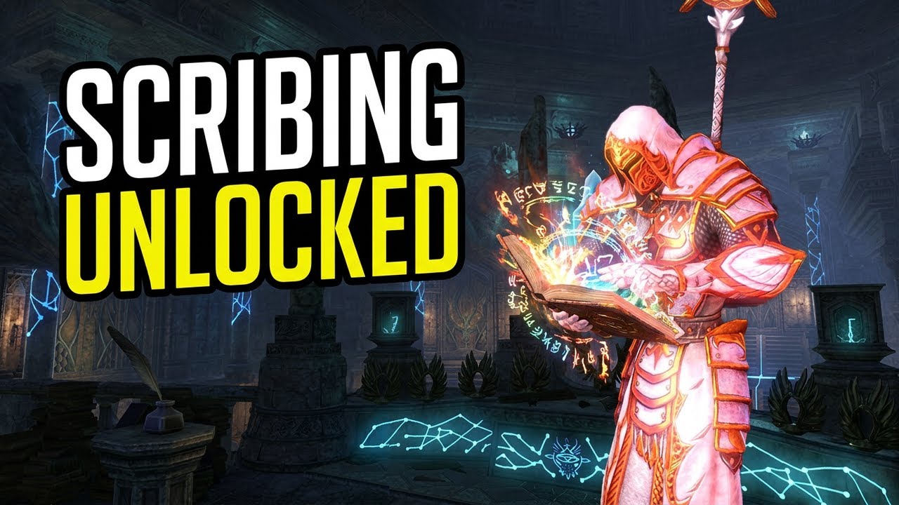 How to Unlock Scribing | The Elder Scrolls Online - YouTube