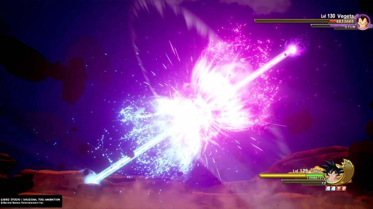 Goku & Vegeta's FINAL BATTLE in DBZ:Kakarot - YouTube