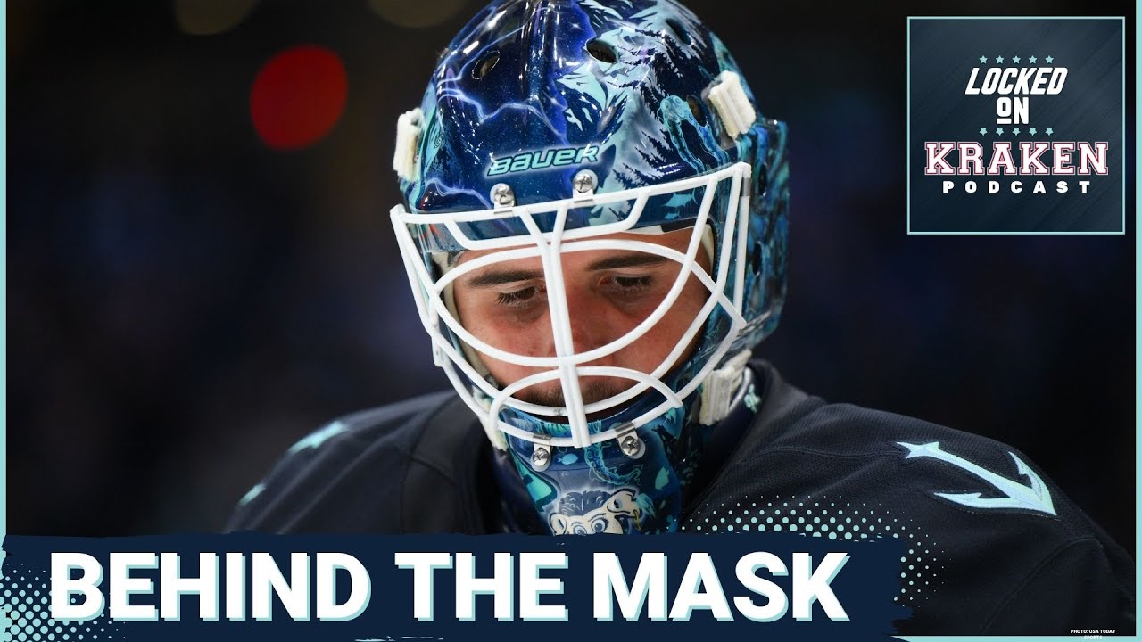 Joey Daccord & Philipp Grubauer's GLOWING Masks | Seattle Kraken's 3rd ...