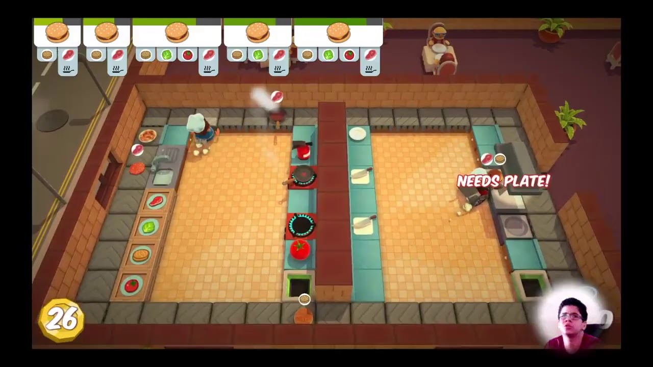 Primera LIVE DE PS CâMERA-OVERCOOKED - YouTube