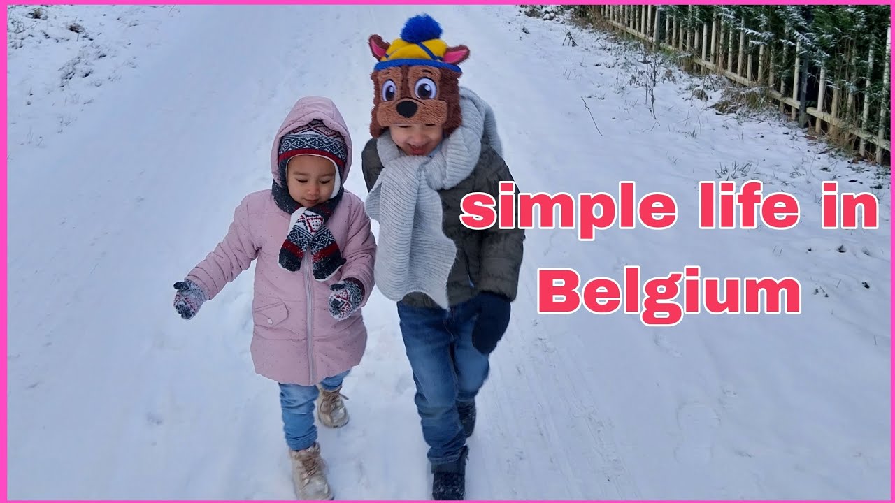 SIMPLE LIFE IN BELGIUM WITH TWO KIDS AND BELGIAN HUBBY - YouTube