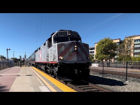 Cali Action Part 1: Railfanning CalTrain In Hayward Park, CA! Lots Of Express Trains! | 7/11 ...