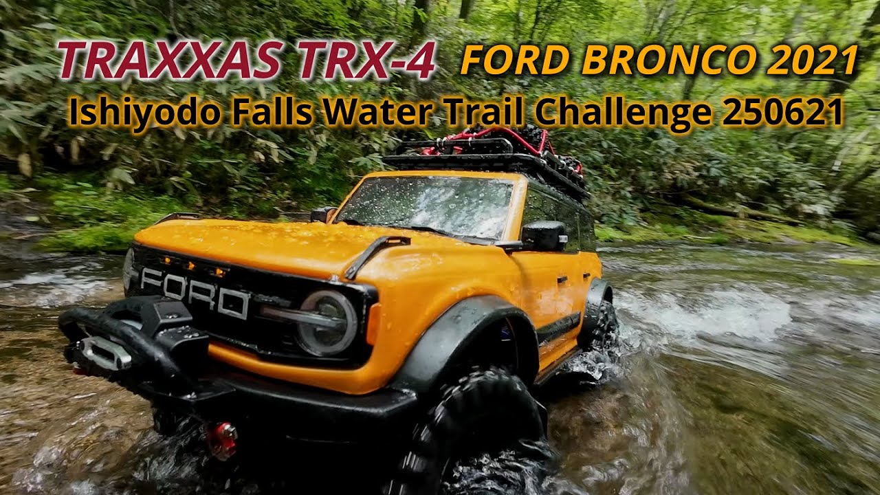 TRAXXAS TRX-4 Water Trail Challenge 250621 - YouTube