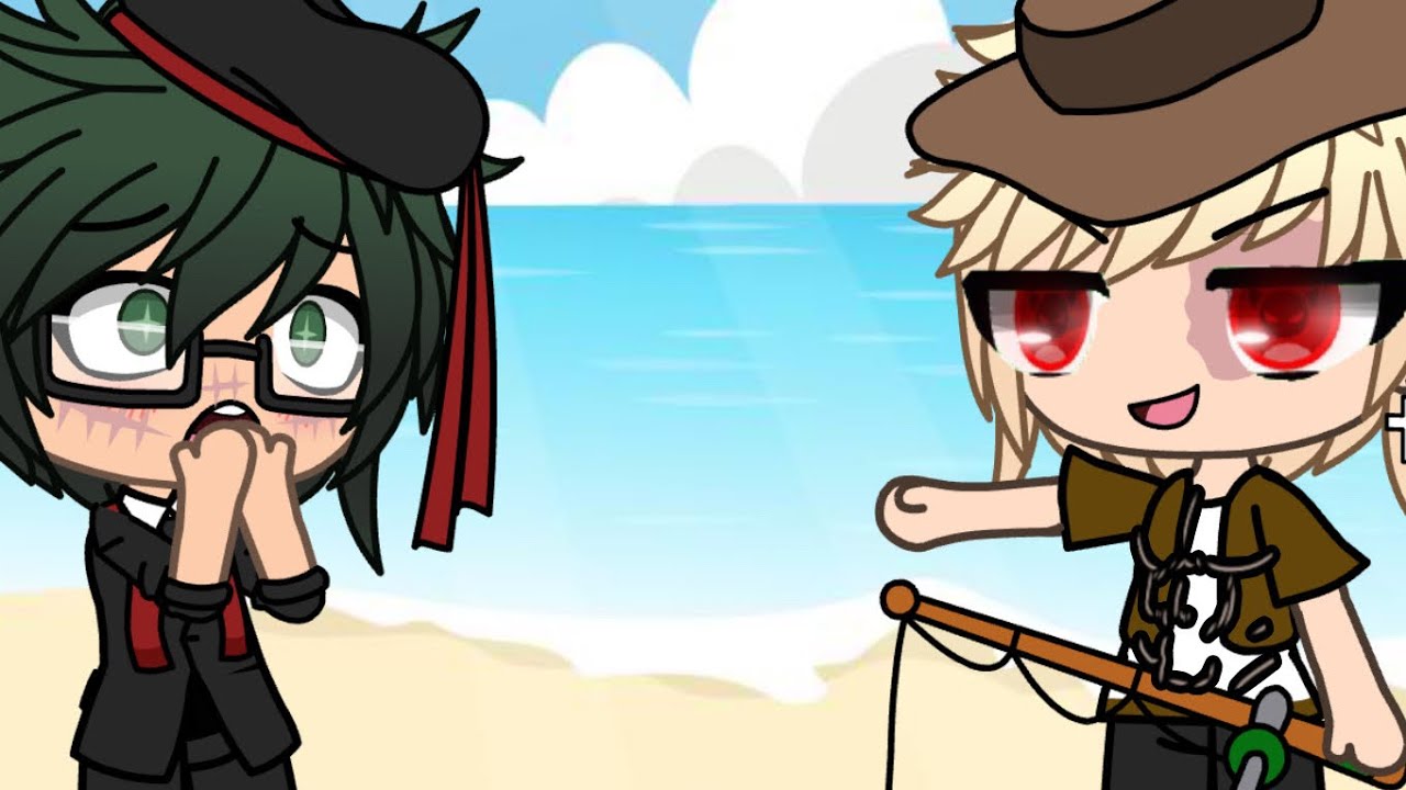 “SHUT THE HELL UP DEKU IM GOIN’ FISHING!” - gacha meme - bakudeku ...