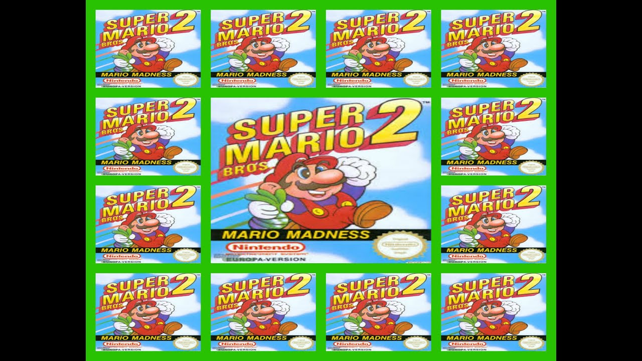 Super Mario Bros. 2 - Playthrough Menu - YouTube
