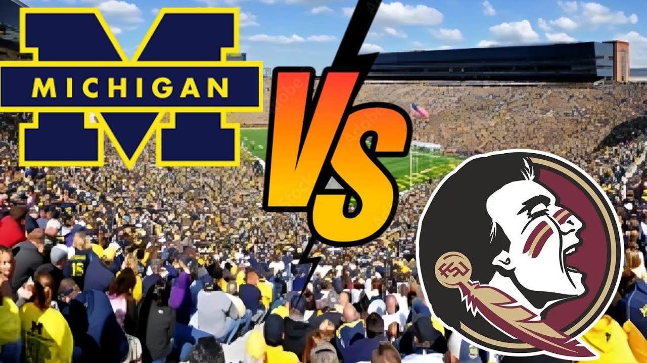 College Football 25 Dynasty Michigan vs Florida State - YouTube