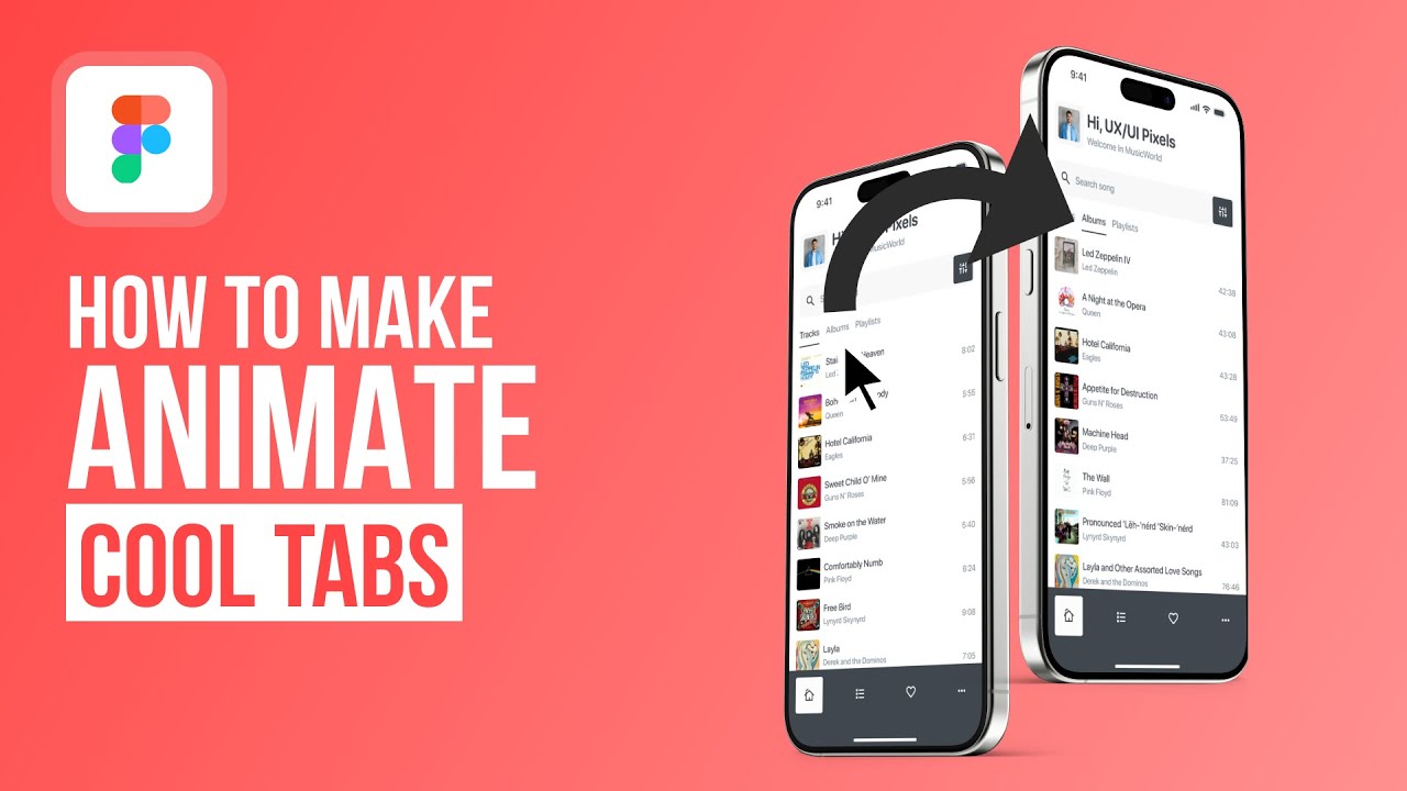 How to make… Animate Cool Tabs | Figma Tutorial - YouTube