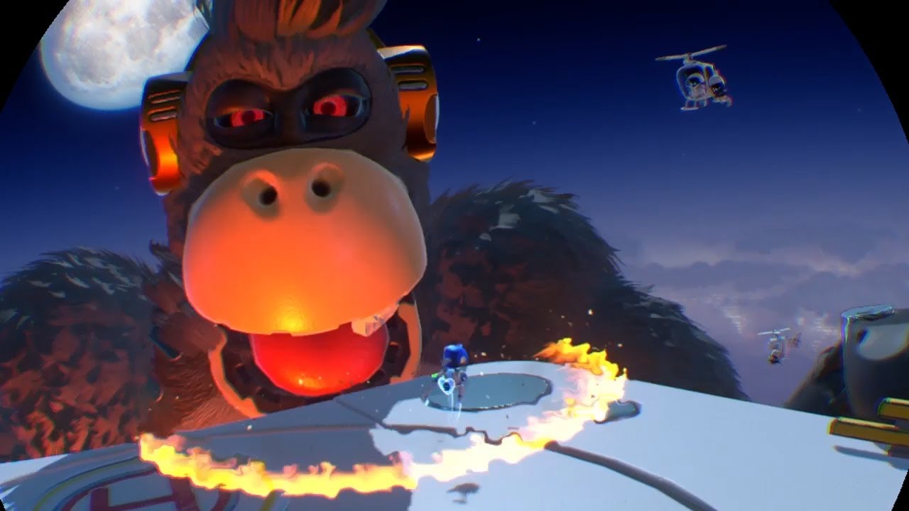 ASTRO BOT Rescue Mission WORLD 1 - Gorilla Boss - YouTube