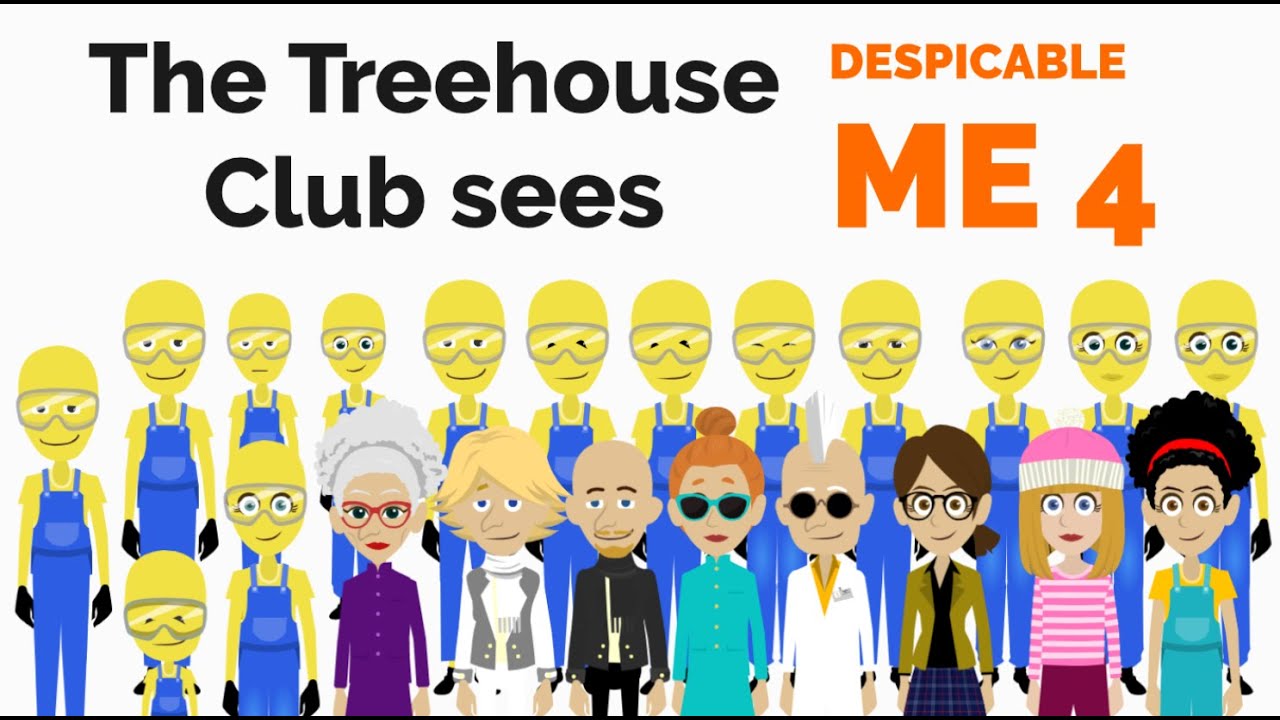 The Treehouse Club sees Despicable Me 4 - YouTube