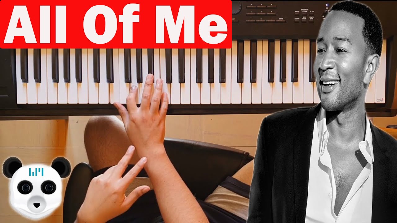 Como tocar " All Of Me " en Piano Fácil /John Legend/ Tutorial 👨‍🏫🎹 ...