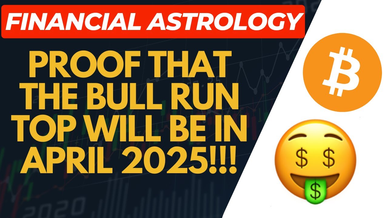 Financial Astrology! Bitcoin will Top in April 2025! Jupiter in Gemini ...