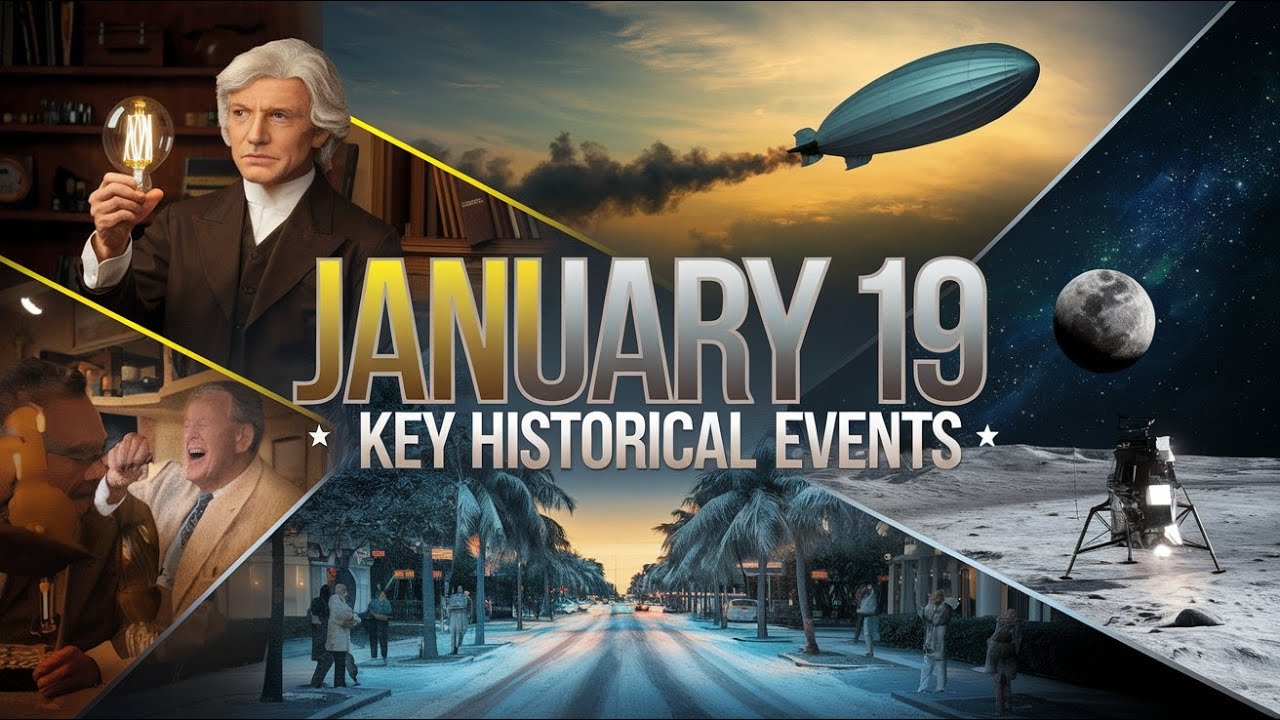 On This Day: January 19 – Uncover Historical Moments That Shaped Our ...
