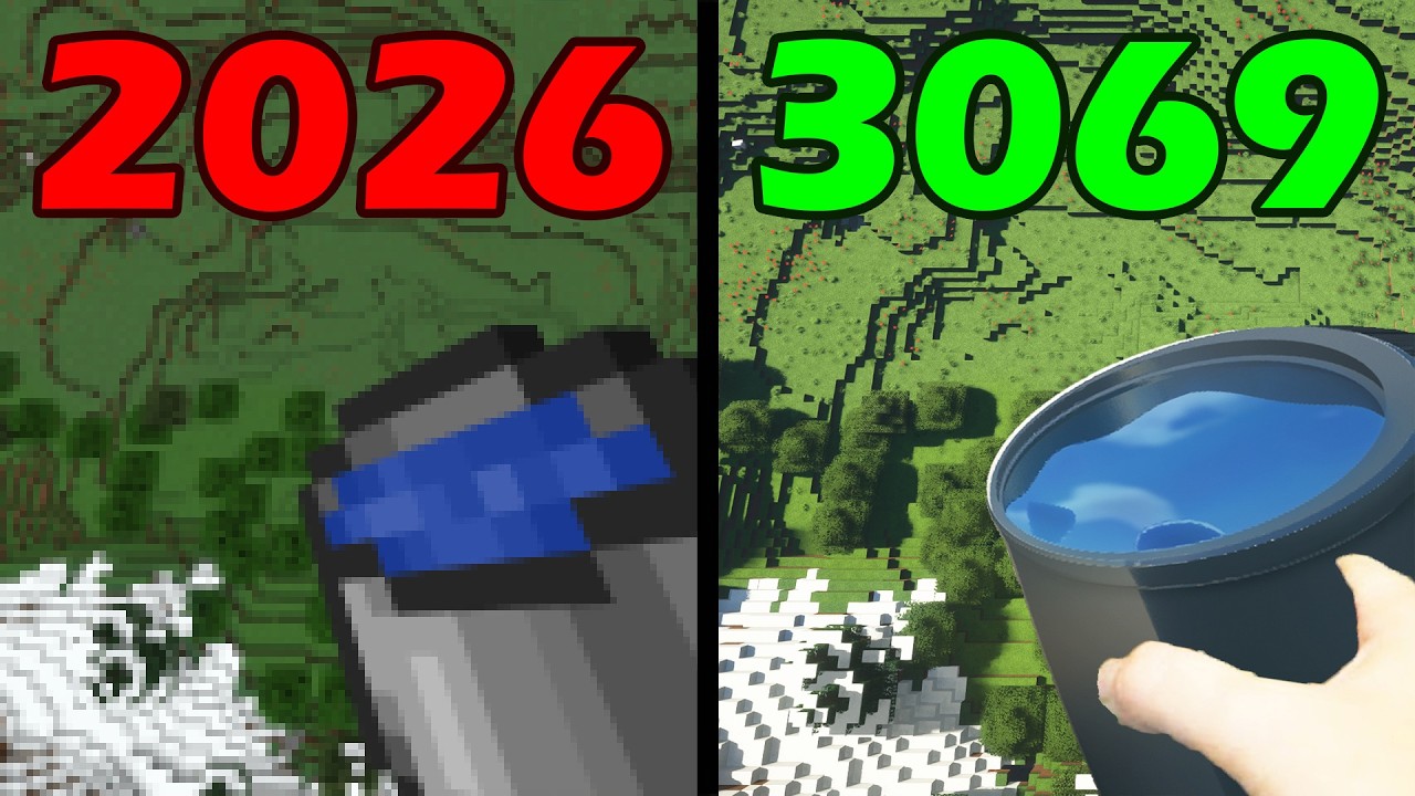 minecraft in different years compilation - YouTube