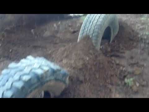 Viewing our backyard RC Rock crawling course - YouTube