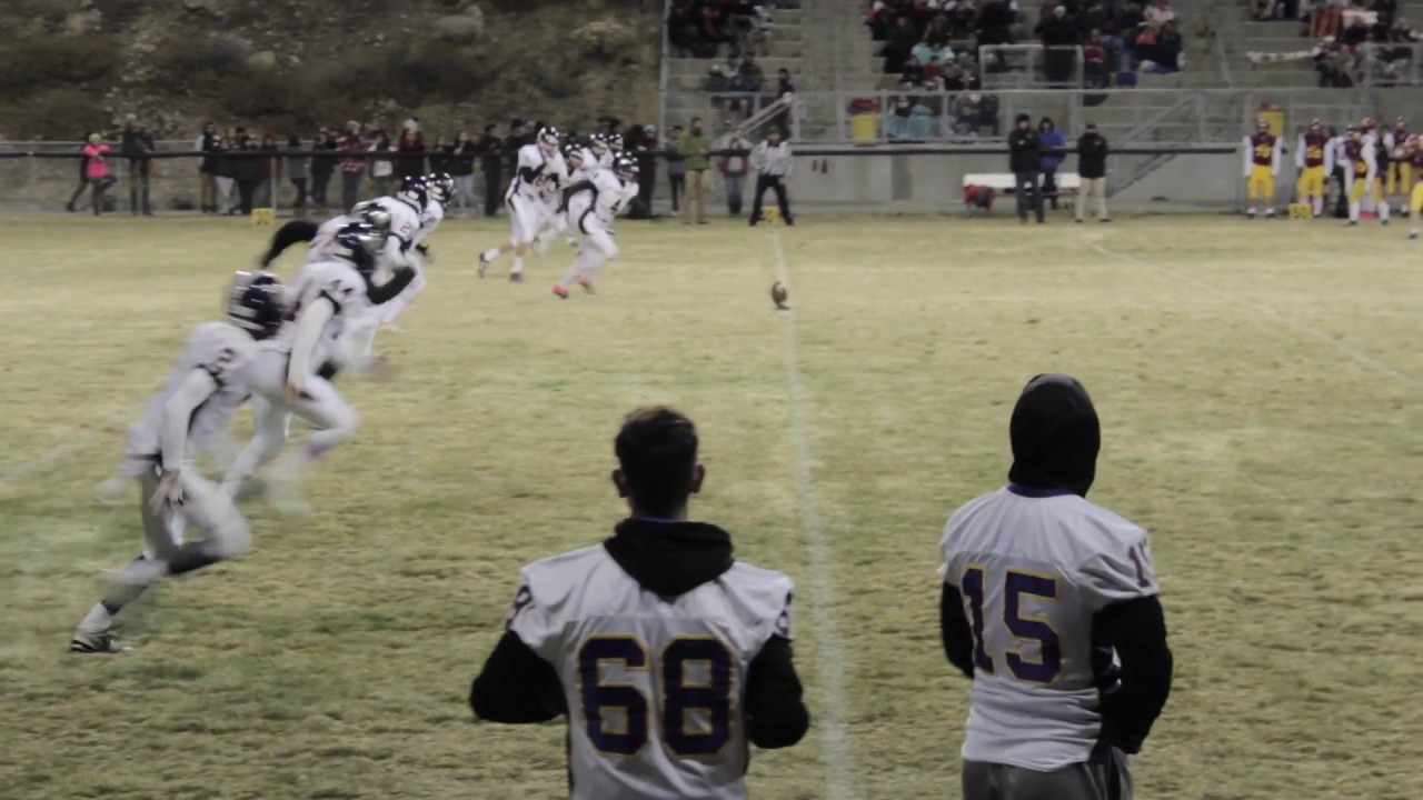 Kali's Senior Season- Varsity Football Kicker - YouTube