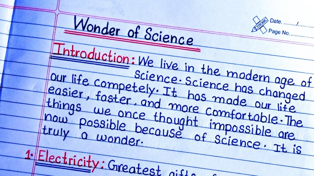 Wonders of Science Essay in English | Essay on Wonders of Science in ...