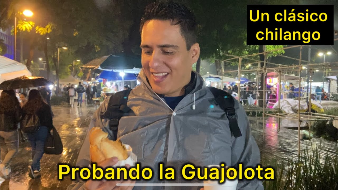 Probando la Guajolota | Un clásico chilango. - YouTube