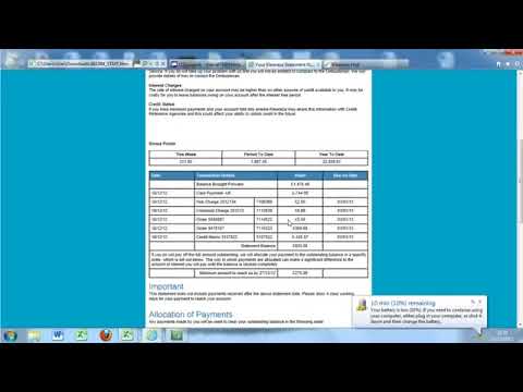Understanding Your Weekly Statement - YouTube