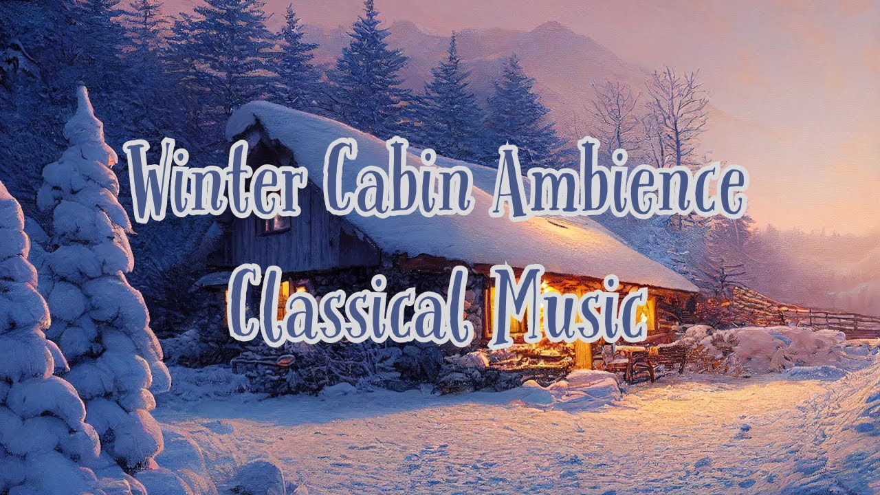 Winter Cabin Ambience - YouTube