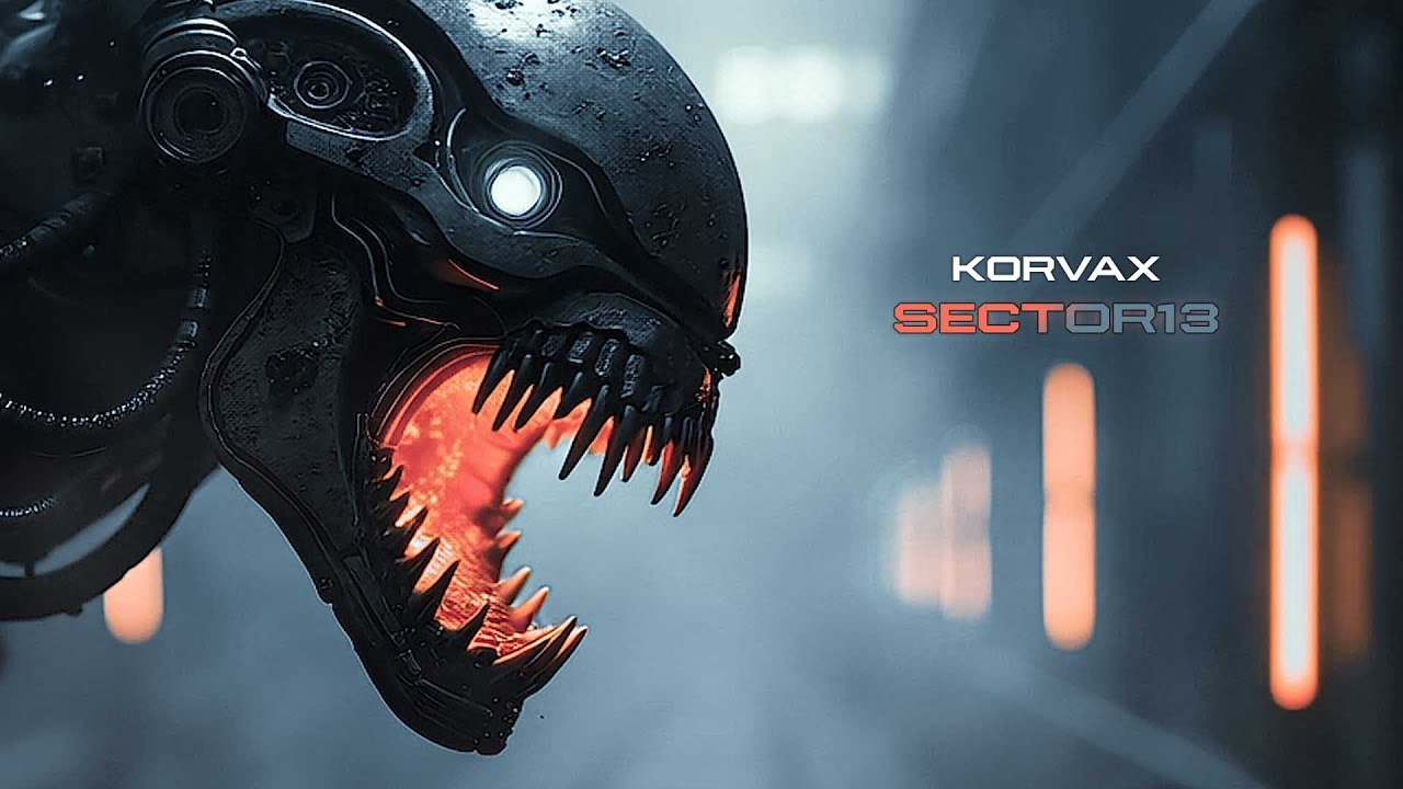 KORVAX | 😈 SECTOR 13 😈 [1 Hour] of | Raw Cyberpunk | Brutal Deathcore ...