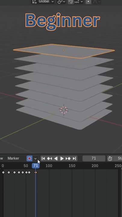 Animating Objects in an array #blender #3danimation #shots #tutorial - YouTube