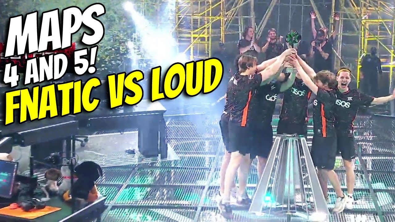 Tarik reacts to INSANE final 2 maps of Fnatic vs LOUD VCT LOCKIN 2023 ...