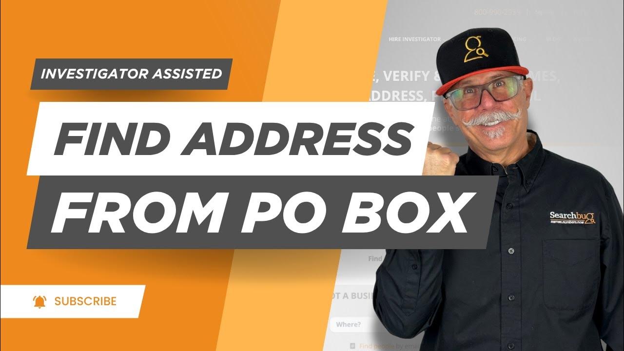 How To Find An Address from PO Box | Searchbug Tutorials - YouTube