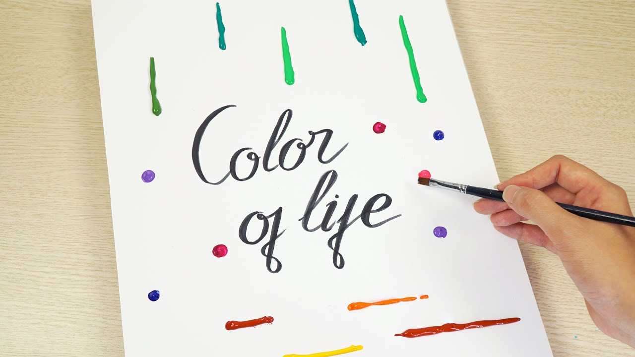 Daily Challenge #40/3 Styles Of Landscape/ Color Of Life/Acrylic ...