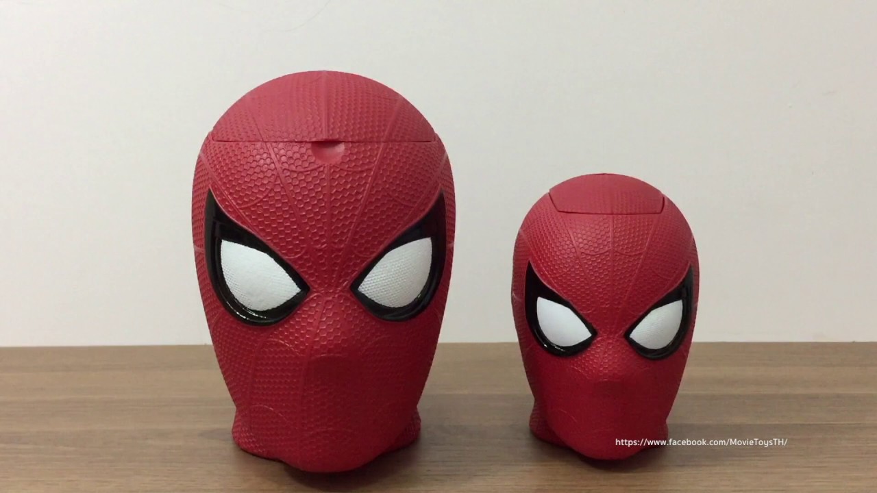 รีวิว : Big Head Bucket Set - Spider-Man Homecoming - Major Cineplex ...